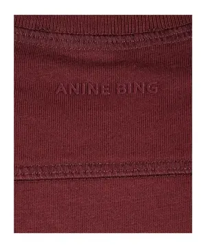 ANINE BING Crest Logo T-shirt
