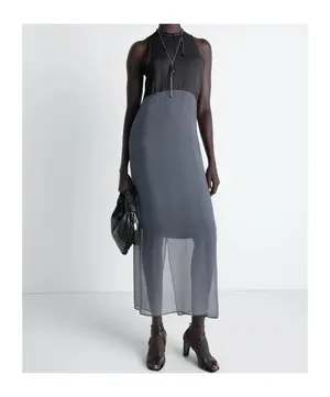 LEMAIRE Sleeveless Paneled Midi Dress