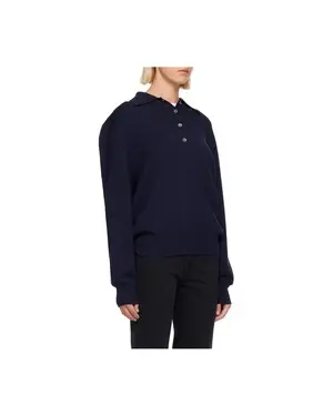 RÓHE Knitted Polo Sweater
