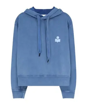Isabel Marant Étoile Salmy Drawstring Hoodie - Blue