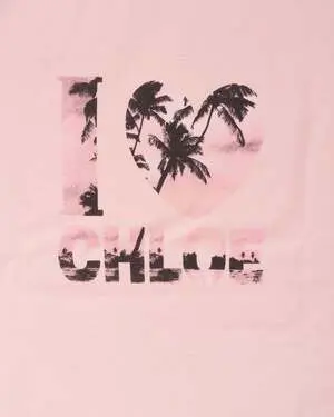 Chloé Palm Tree Printed Crewneck T-shirt - No