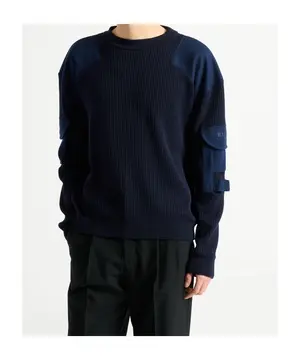 Balmain Wool Vintage Utility Jumper