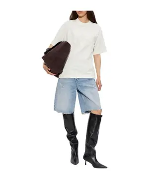 ALLSAINTS Aki Distressed Denim Shorts