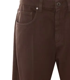 Brunello Cucinelli Belt Loop Jeans - Brown