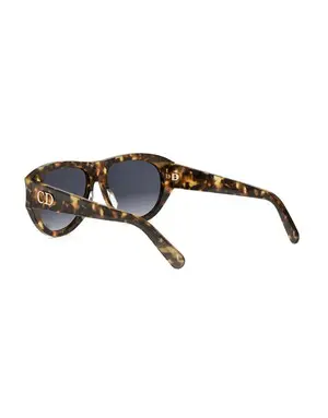 Dior Oval Frame Sunglasses