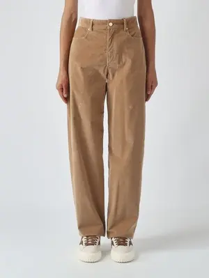 Max Mara Straight Leg Corduroy Trousers
