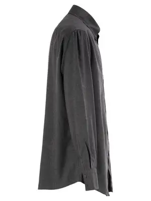 Brunello Cucinelli Collared Long-sleeved Shirt