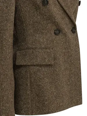 Brunello Cucinelli Double-breasted Suit Jacket