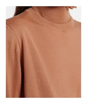 Chloé Ruffled Wool Turtleneck Sweater