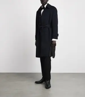 Giorgio Armani Shearling Leather Gloves