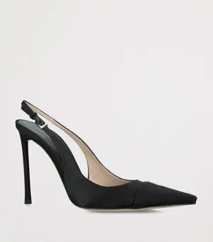 TOM FORD Satin Slingback Pumps