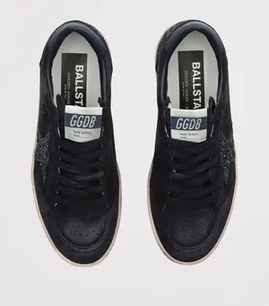 GOLDEN GOOSE Suede Ball Star Sneakers - Blue