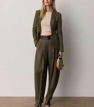 Ralph Lauren Cashmere Cable-knit Cropped Sweater