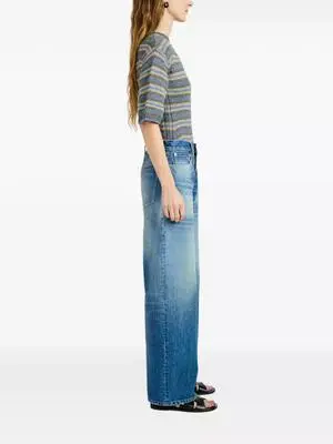 Proenza Schouler White Label Dana Striped Sweater - Green