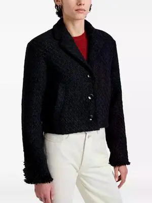 Proenza Schouler White Label Nima Jacket In Basket-weave