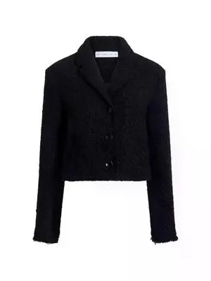 Proenza Schouler White Label Nima Basket-weave Jacket - Black