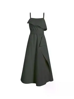 Proenza Schouler White Label Belted Dress - Green