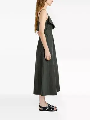 Proenza Schouler White Label Belted Dress - Green