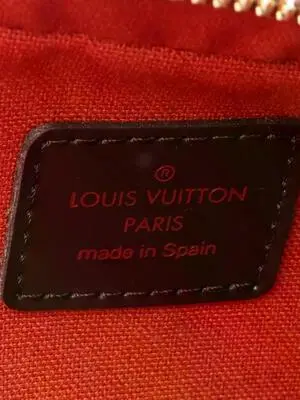 LOUIS VUITTON 2005 Geronimos Damier Ebene Belt Bag