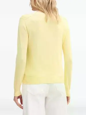Lacoste Logo Patch V-neck Sweater