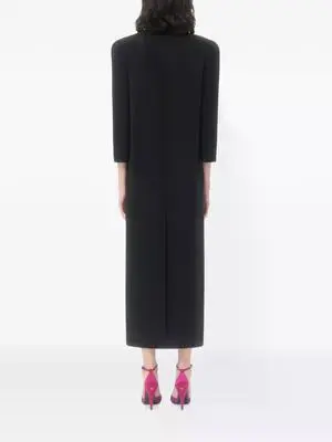 Valentino Garavani Silk Crystal-embellished Bow Detail Dress