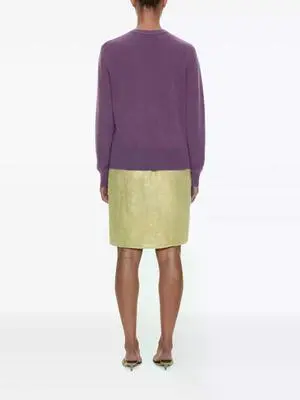Christopher Esber Light Leak Jacquard Midi Skirt