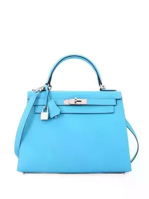 Hermès Kelly Epsom Shoulder Bag With Palladium Hardware