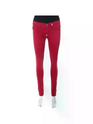 Philipp Plein Side-stripe Trousers - Red