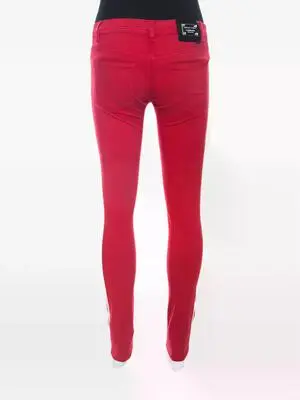 Philipp Plein Side Stripe Cotton Elastane Trousers