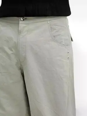 HELIOT EMIL Seam Detail Wide-leg Trousers