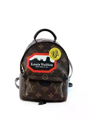 LOUIS VUITTON Palm Springs Limited Edition World Tour Monogram Canvas Mini Backpack