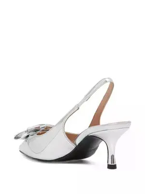Moschino Bow-detail Slingback Pumps