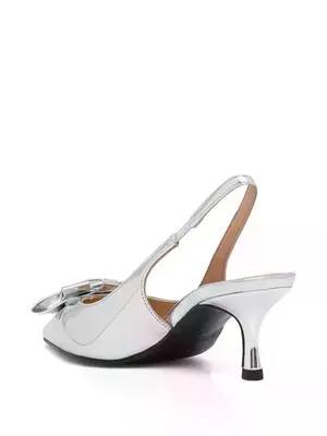 Moschino Bow Detail Slingback Pumps
