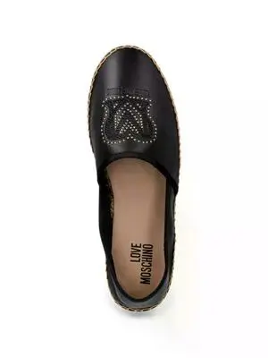 Moschino Stud-embellished Espadrilles