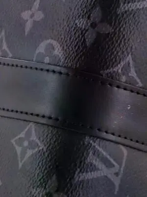 LOUIS VUITTON City Keepall Bag Reverse Monogram Eclipse Canvas Crossbody Bag - Black