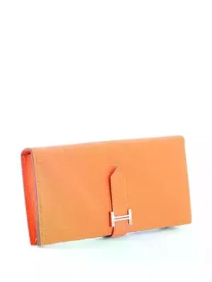Hermès Bearn Wallet Chevre Mysore Long Small Wallets
