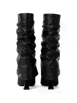 Karl Lagerfeld Debutante Midi Slouch Boots