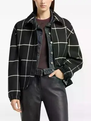 COURREGES Checked-pattern Bomber Jacket