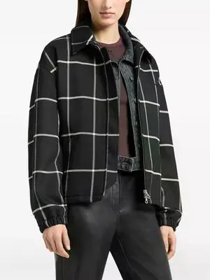 COURREGES Checked-pattern Bomber Jacket