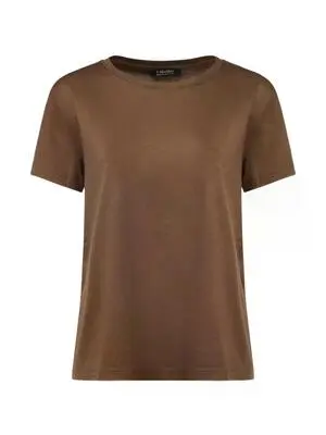 Max Mara Embroidered T-shirt - Brown