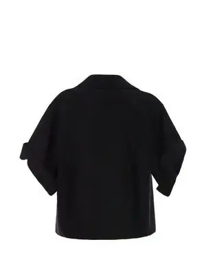 Max Mara Double-breasted Short-sleeve Jacket