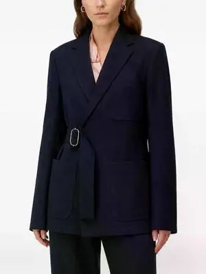 RETORI Belted Denim-effect Jacket