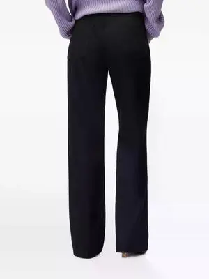 RETORI Denim-effect Flared Trousers