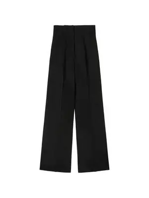 RETORI High-waisted Wide-leg Trousers - Black