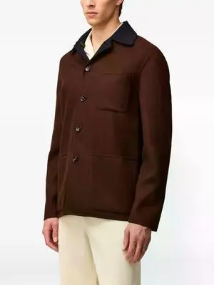 RETORI Reversible Virgin-wool Overshirt