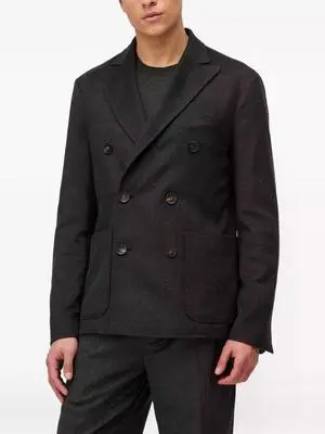 RETORI Double-breasted Patch-pocket Blazer