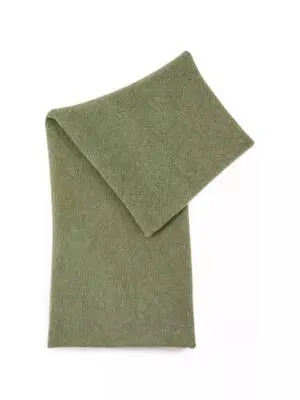 RETORI Oversized Brushed-cashmere Scarf - Green