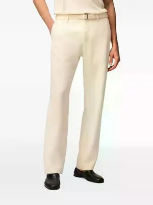 RETORI Belted Straight-leg Trousers