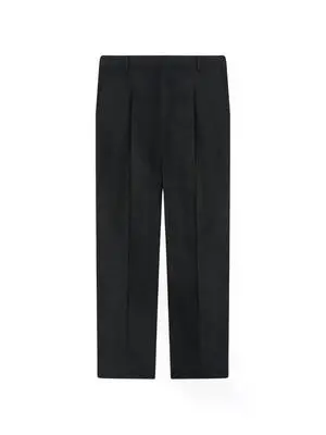 RETORI Drawstring Silk-cashmere Trousers - Grey