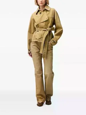 RETORI Belted Denim Jacket